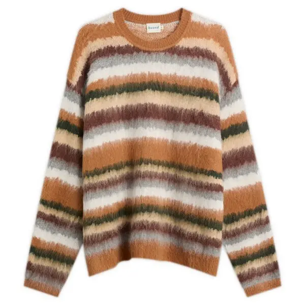 BOUND Alpaca Brushed Stripe Jumper
