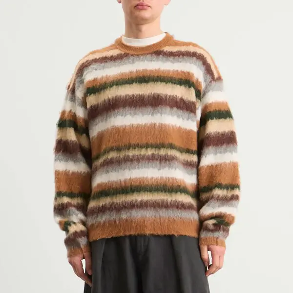 BOUND Alpaca Brushed Stripe Jumper