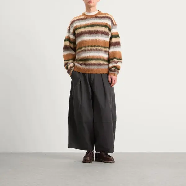 BOUND Alpaca Brushed Stripe Jumper
