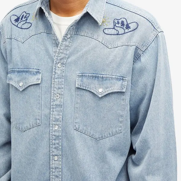 STAN RAY Western Denim Overshirt