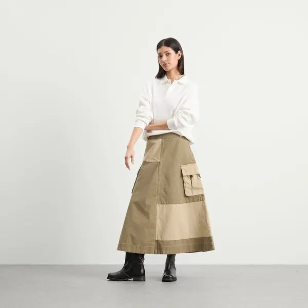 DAMSON MADDER Marcelle Barn Midi Skirt
