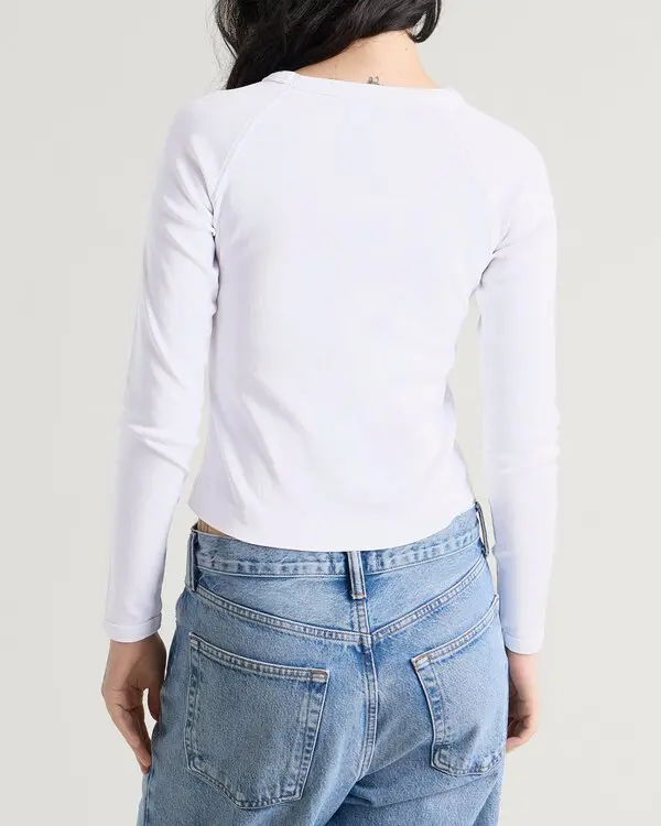 FRUITY BOOTY Raglan Long Sleeve T-shirt