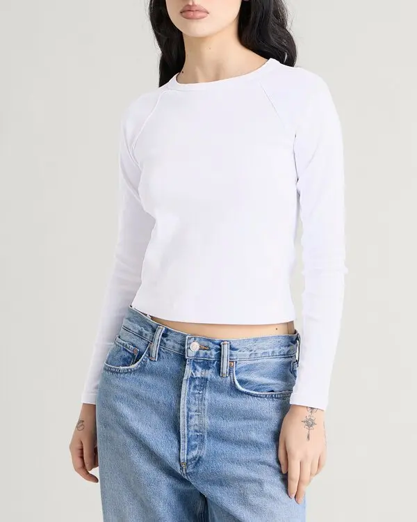 FRUITY BOOTY Raglan Long Sleeve T-shirt