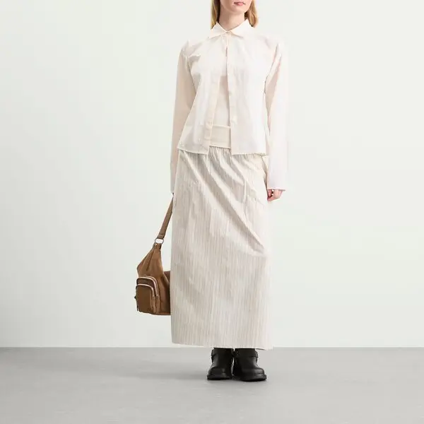 Samsøe Samsøe Sathea Pleated Midi Skirt