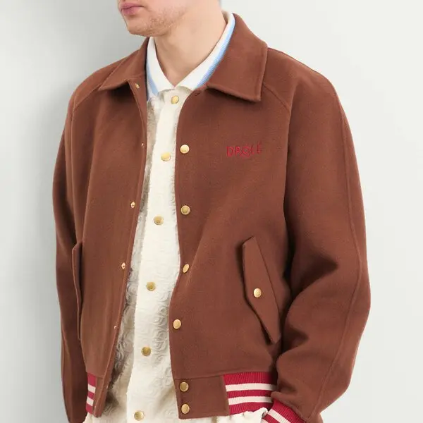 Drole De Monsieur Wool Bomber Jacket