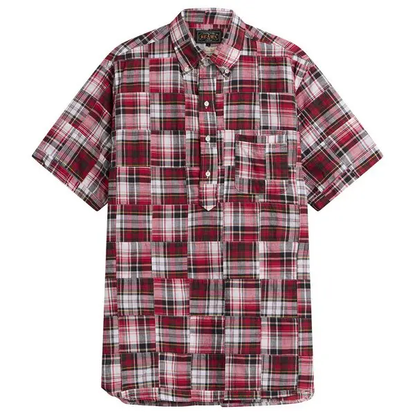 BEAMS Pullover Patchwork Masras Shirt