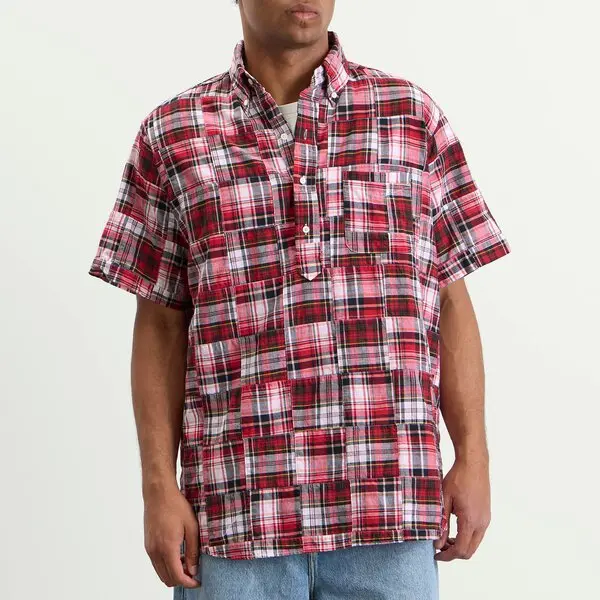 BEAMS Pullover Patchwork Masras Shirt