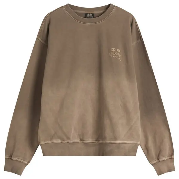 KARMA8A Washed Crewneck Sweatshirt