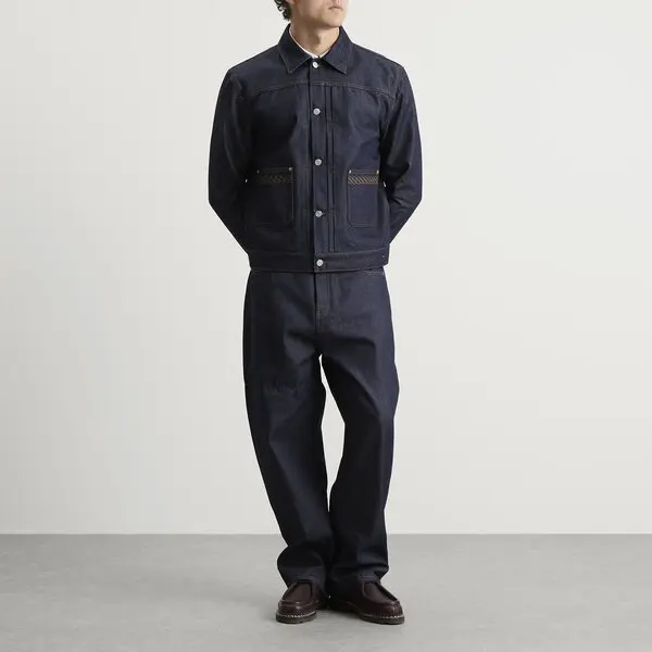 Drole De Monsieur Raw Denim Jacket