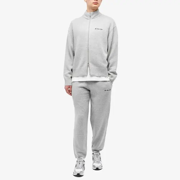 MKI MIYUKI ZOKU Mohair Blend Knit Track Jacket