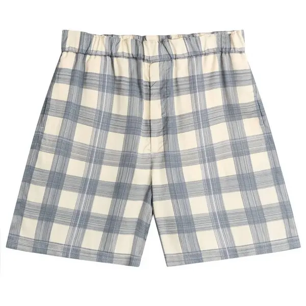 JIL SANDER Relaxed Fit Check Shorts