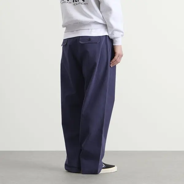 BUTTER GOODS Pleated Trousers
