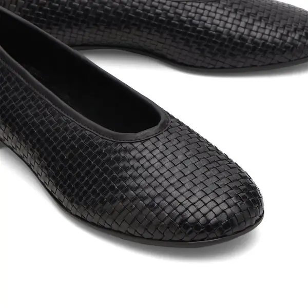VAGABOND SHOEMAKERS Aleya Braided Leather Ballet Shoes