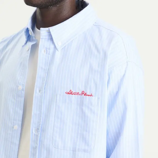 ABOUT:BLANK Oxford Script Shirt
