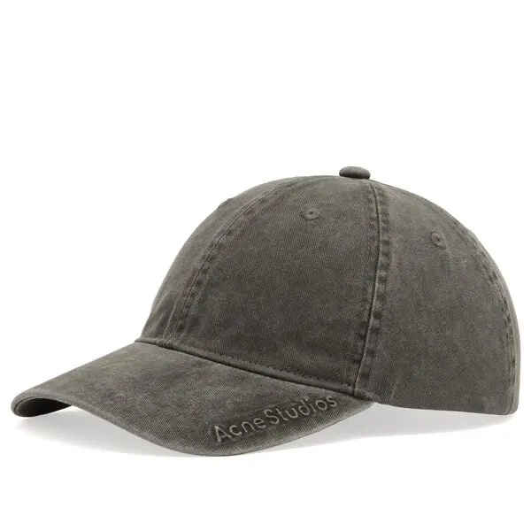 Acne Studios Carliy Heart Pendant Cap - Faded Black