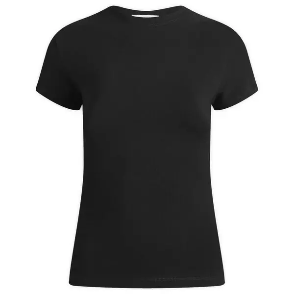 ADANOLA Shorts Sleeve Top - Black