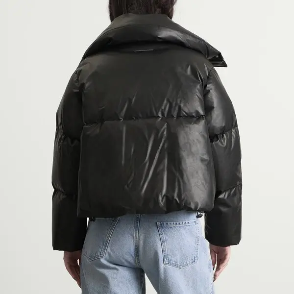 MAISON MARGIELA Faux Leather Padded Jacket