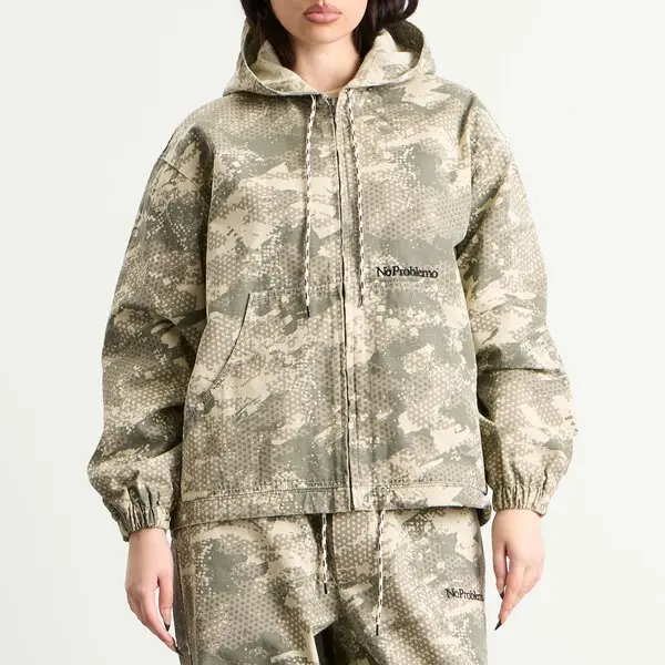 NO PROBLEMO Forest Ripstop Work Jacket