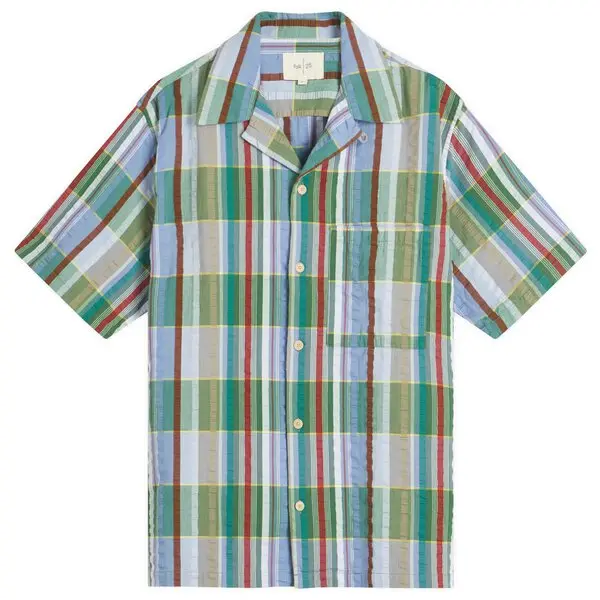 Folk Relaxed Soft Collar Vacation Shirt