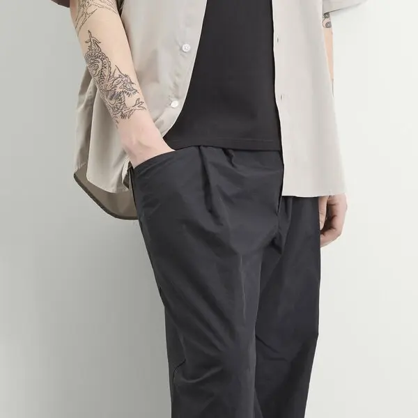DANTON Pleated Tuck Pants