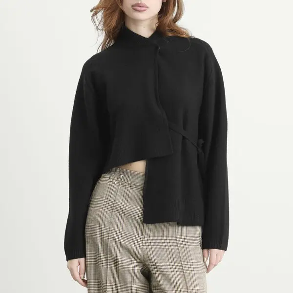 STEL Asymmetric Wrap Cardigan