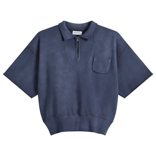 BEAMS Half Zip Sweater Sweatshirt