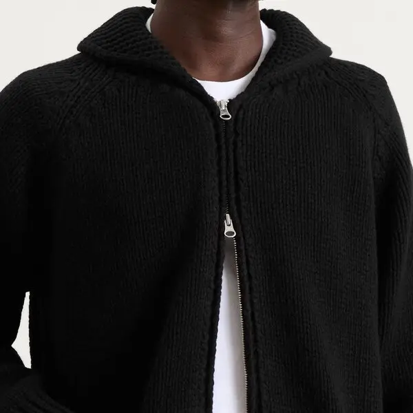 FRIZMWORKS Cowichan Zip Up Cardigan