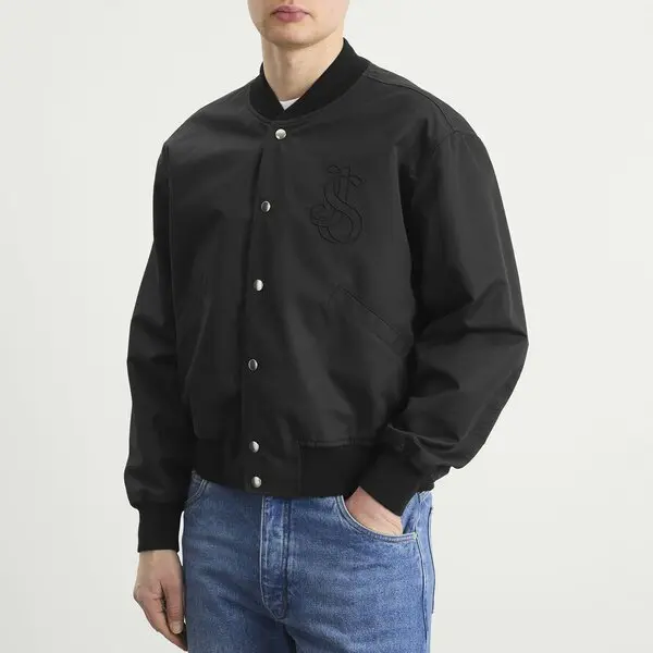 JIL SANDER Snap Closure Varsity Jacket
