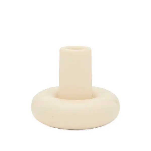 GUSTAF WESTMAN Chunky Candle Holder 90mm - Cream