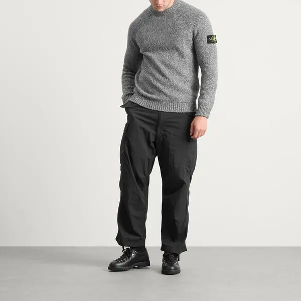 Stone Island Mouline Wool Jumper