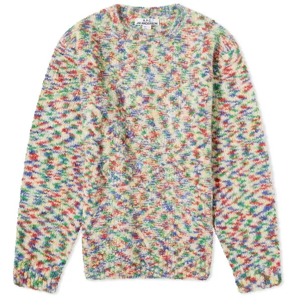 A.p.c. X Jw Anderson Connor Crew Knit Sweatshirt | | Cotton/wool/polyamide | End Clothing
