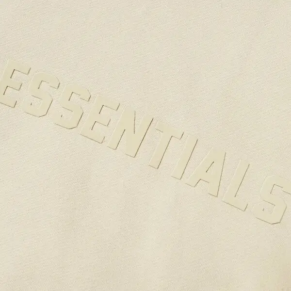 Fear Of God Logo Mock Neck Sweat - Egg Shell