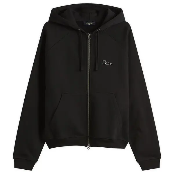 DIME Classic Small Logo Zip Hoodie