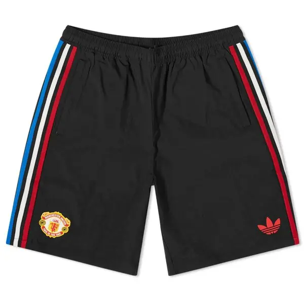 Adidas X Mufc X The Stone Roses Shorts - Black