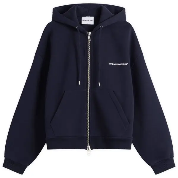 MKI MIYUKI ZOKU Presented Uniform Zip Hoodie