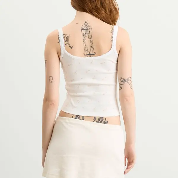 FRUITY BOOTY Ditsy Floral Vest
