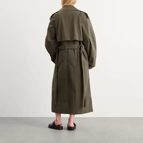 ST. AGNI Relaxed Trench Coat Jacket