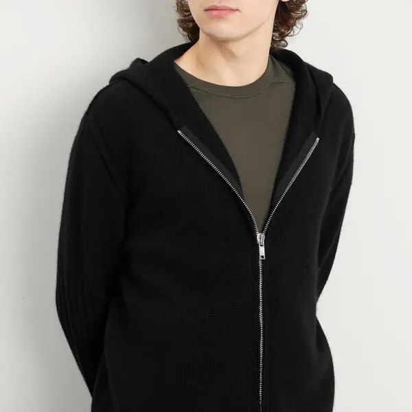 Rick Owens Knit Zip Through