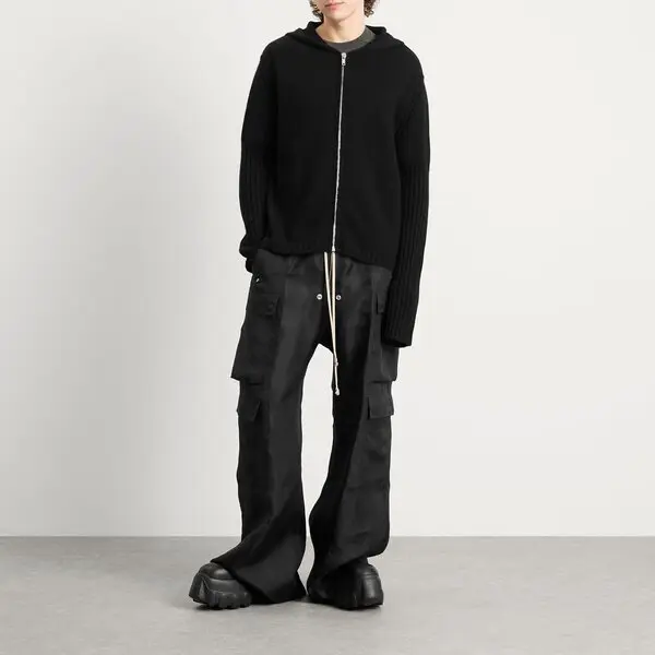 Rick Owens Knit Zip Through