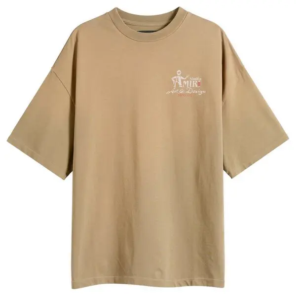 Amiri Studio Skate T-shirt - Camel