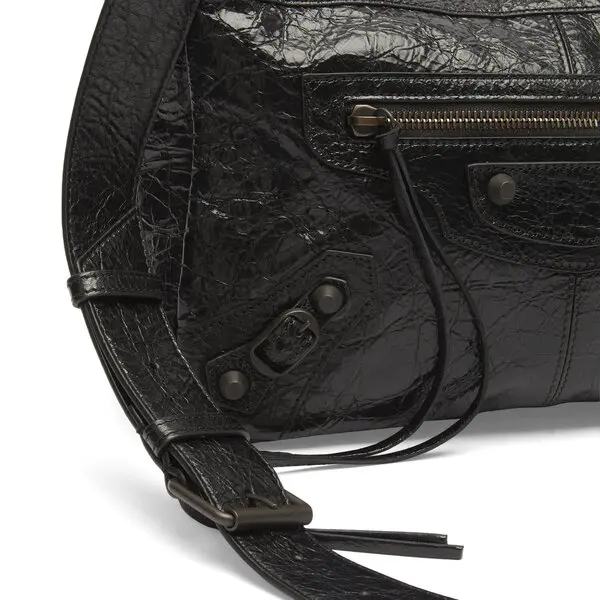 Balenciaga Le City Moto Leather Bag