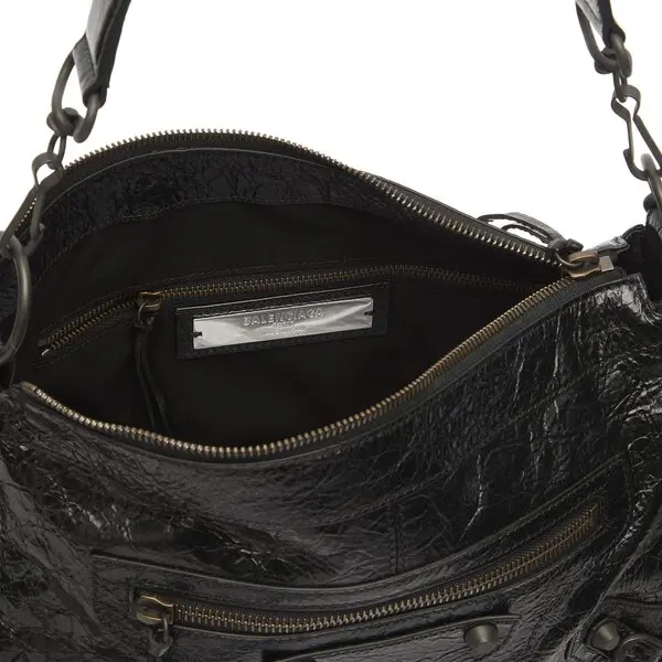 Balenciaga Le City Moto Leather Bag