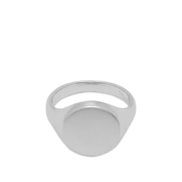 Miansai Wells Signet Ring - Silver