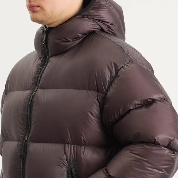 MKI MIYUKI ZOKU Translucent Hooded Bubble Jacket