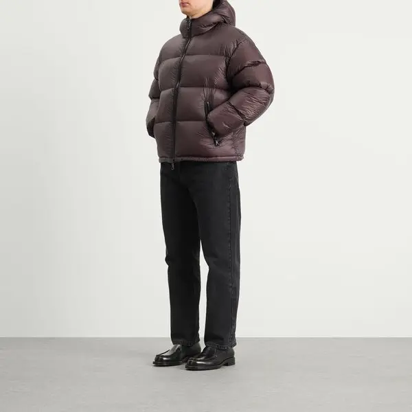 MKI MIYUKI ZOKU Translucent Hooded Bubble Jacket