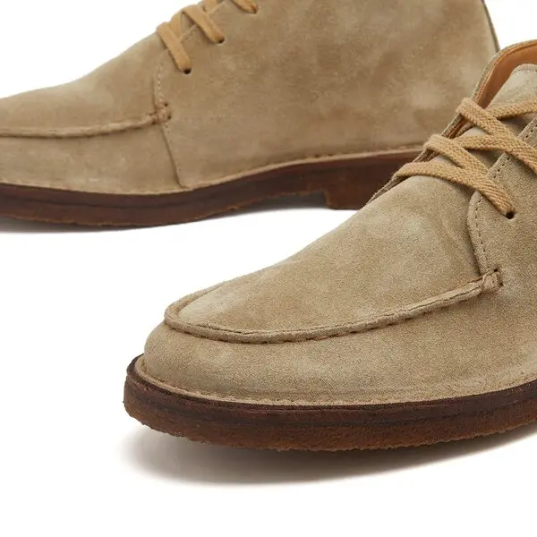 DRAKE'S Crosby Moc Toe Chukka Boot