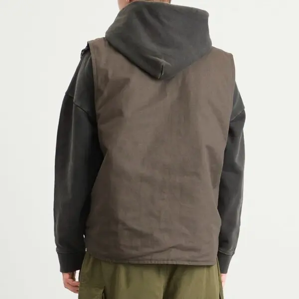 NOMARHYTHM TEXTILE Reversible Work Vest Jacket