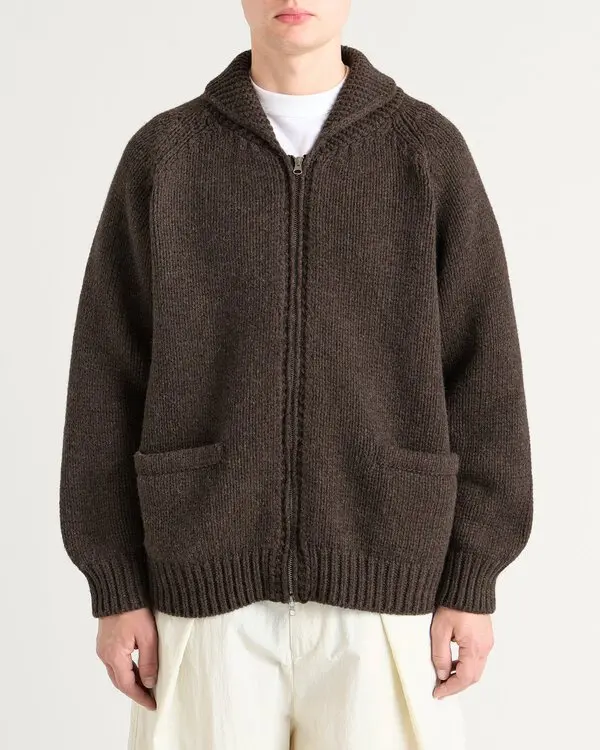 FRIZMWORKS Cowichan Zip Up Cardigan