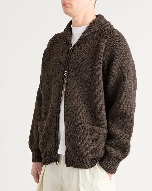 FRIZMWORKS Cowichan Zip Up Cardigan