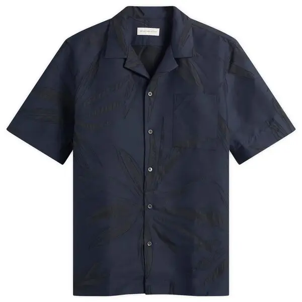 Dries Van Noten Spikey Flower Applique Shirt